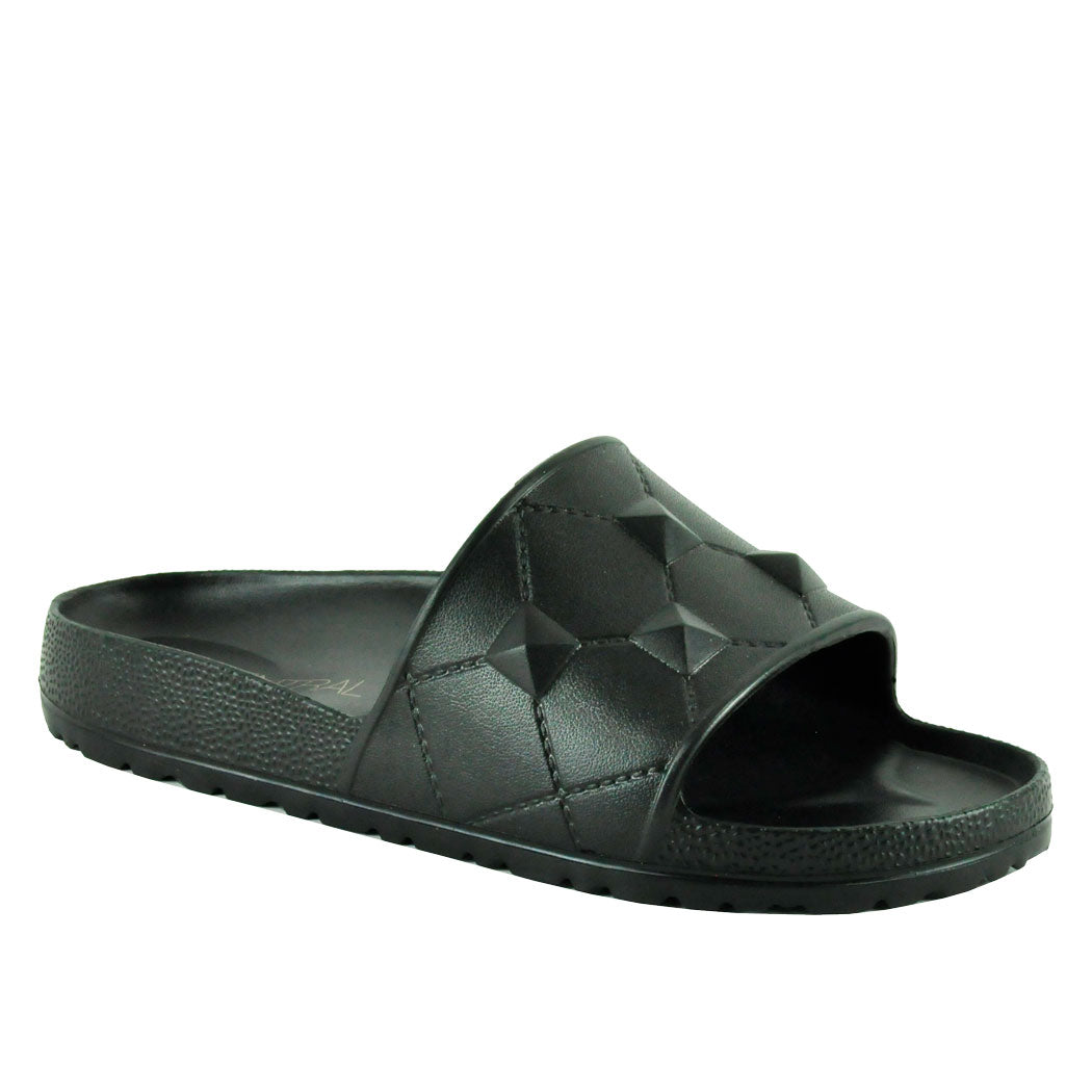 Anthony Rubber Studded Pool Slide – Footnotes