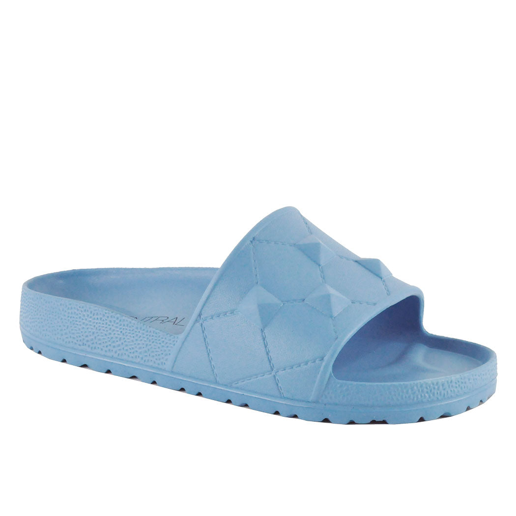 Anthony Rubber Studded Pool Slide – Footnotes