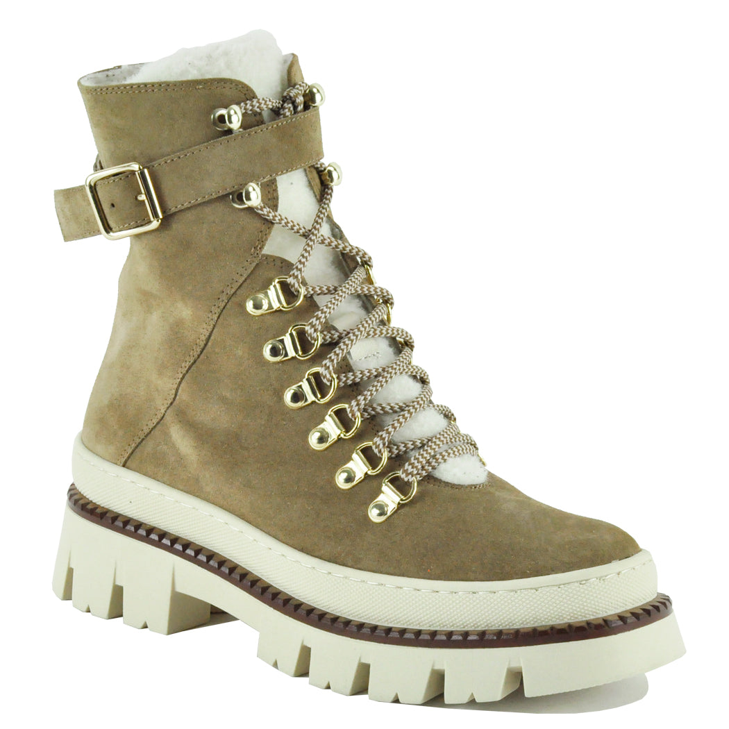 Ella Suede Lace Fur Boot – Footnotes