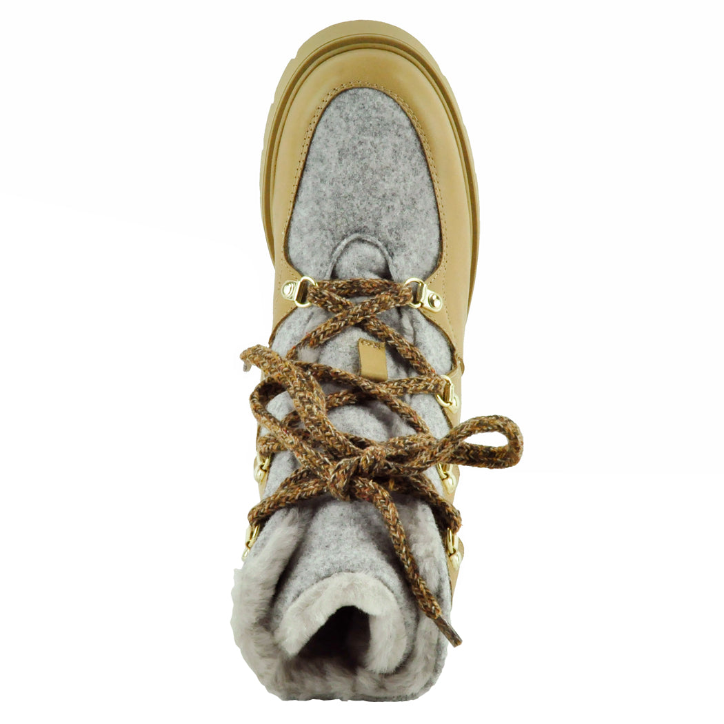 Emerson Tie Combo Flat Boot – Footnotes