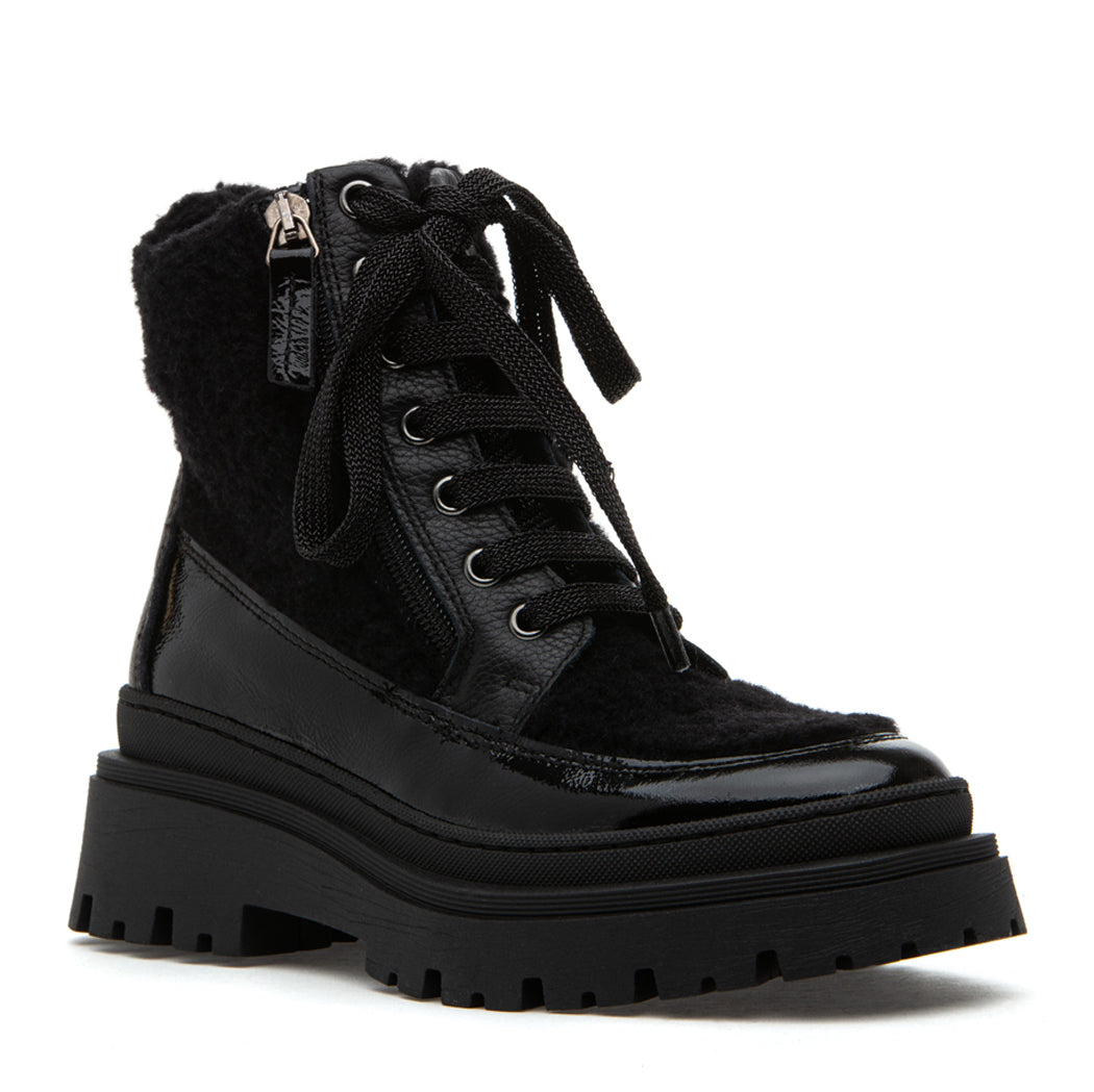 Ezra Suede Fur Lace Up Boot – Footnotes