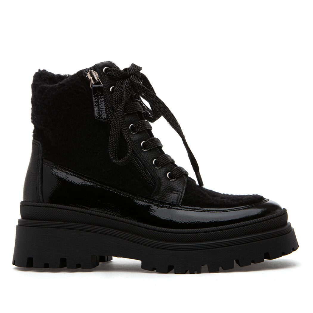 Ezra Suede Fur Lace Up Boot – Footnotes
