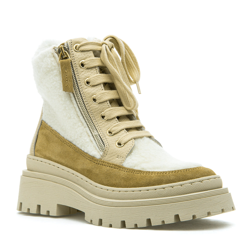 Ezra Suede Fur Lace Up Boot – Footnotes