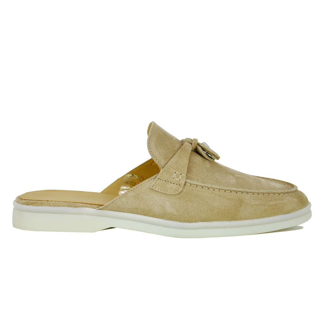 Fanning Suede Closed Toe Mule – Footnotes