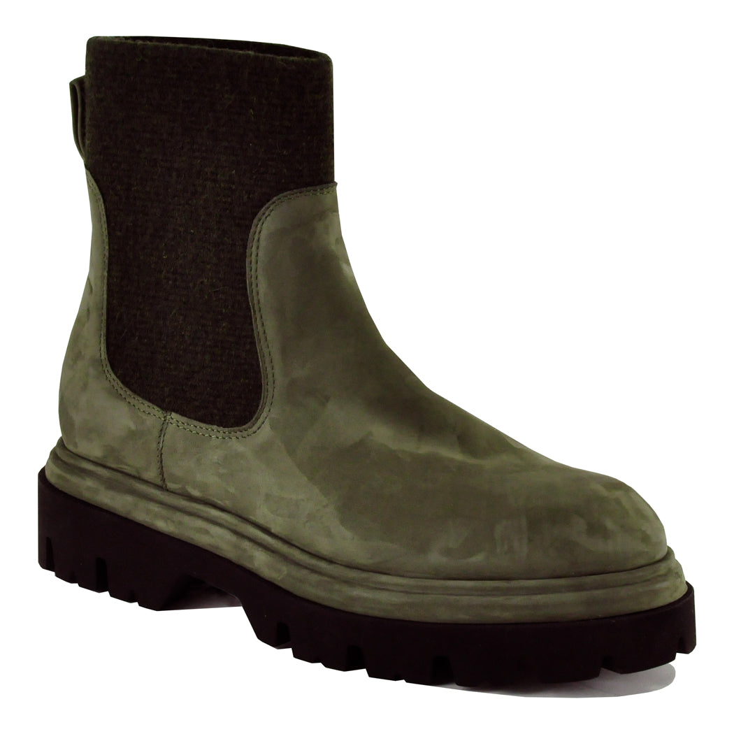 Felicity Suede Flat Bootie – Footnotes