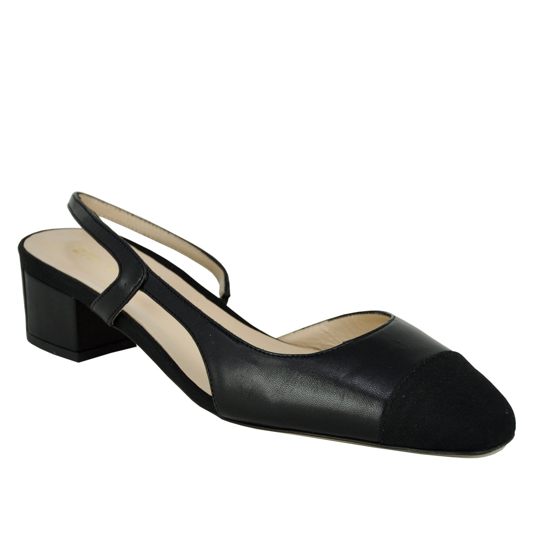 Fletcher Leather Heel Slingback – Footnotes