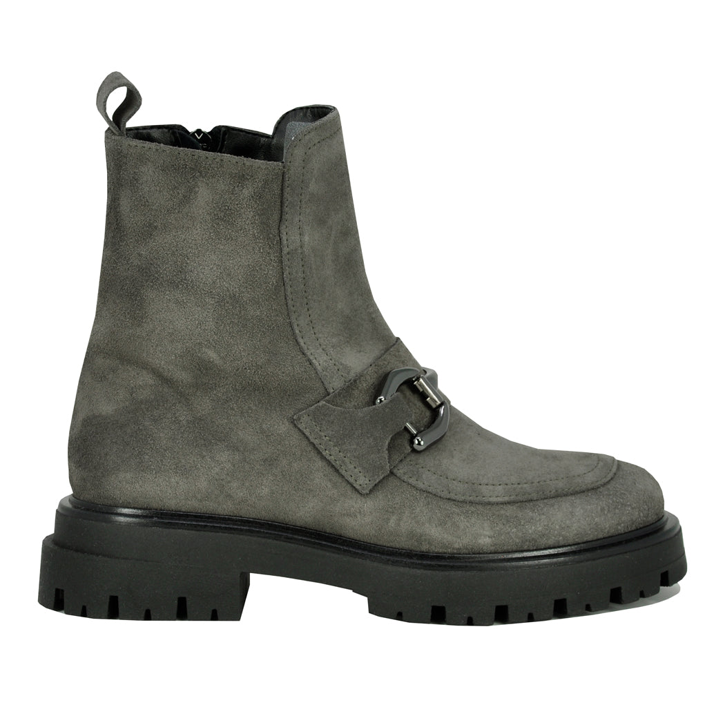 Larissa Suede Metal Bit Boot – Footnotes