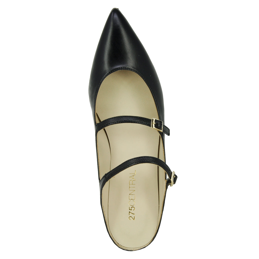 Lauren Nappa Flat Strap Mule – Footnotes