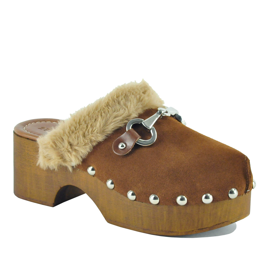 Prince Suede Bit Clog Footnotes
