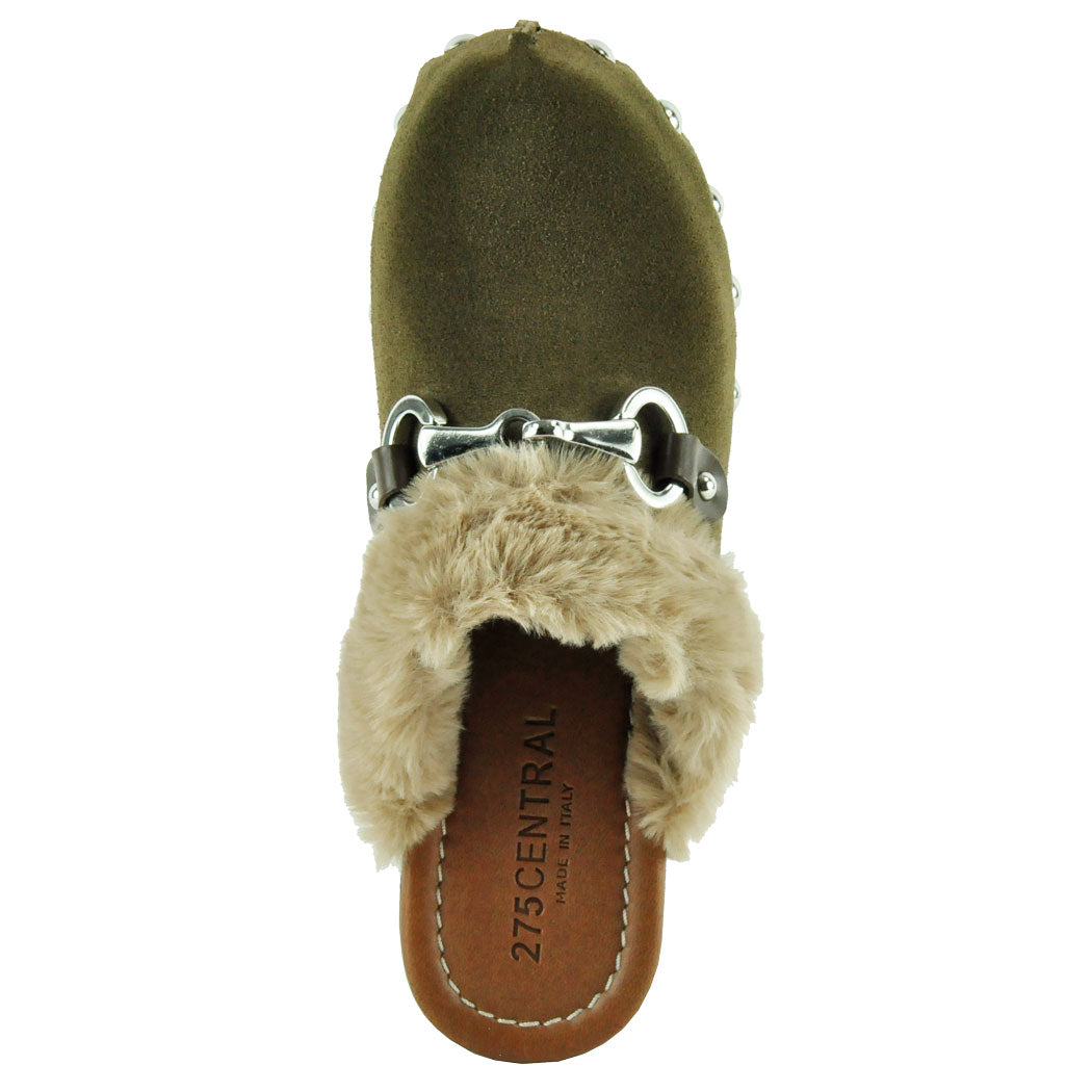 Prince Suede Bit Clog Footnotes