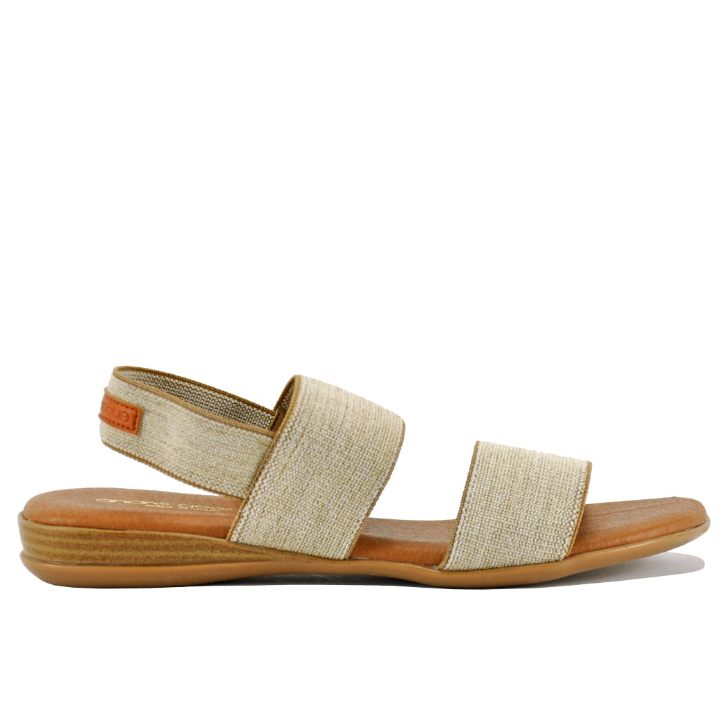 Nigella Linen Flat Sandal – Footnotes