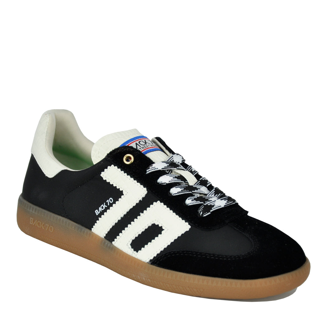 Ghost Nylon & Suede Tie Sneaker – Footnotes