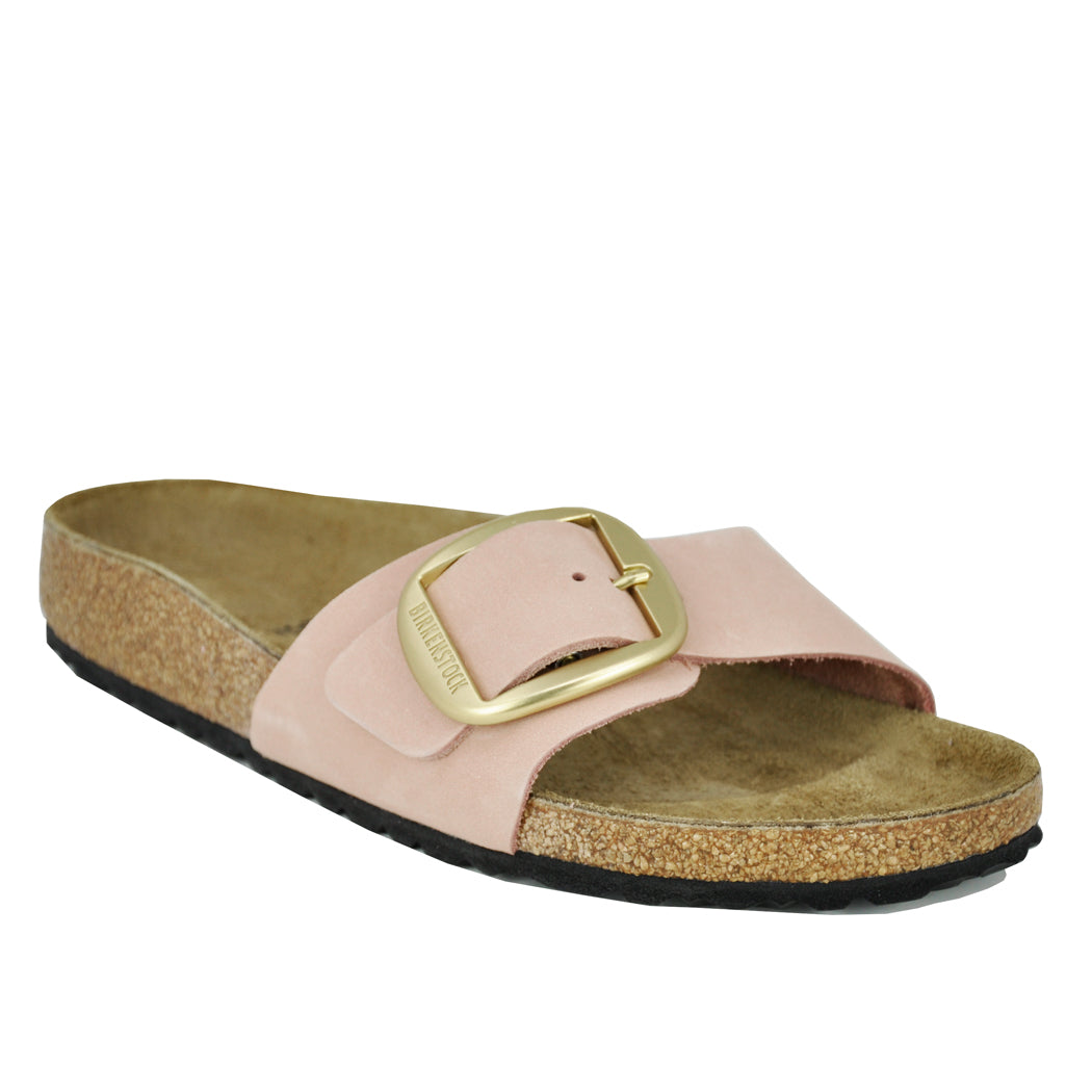 Madrid-1027056 Big Buckle Soft Pink Slide – Footnotes