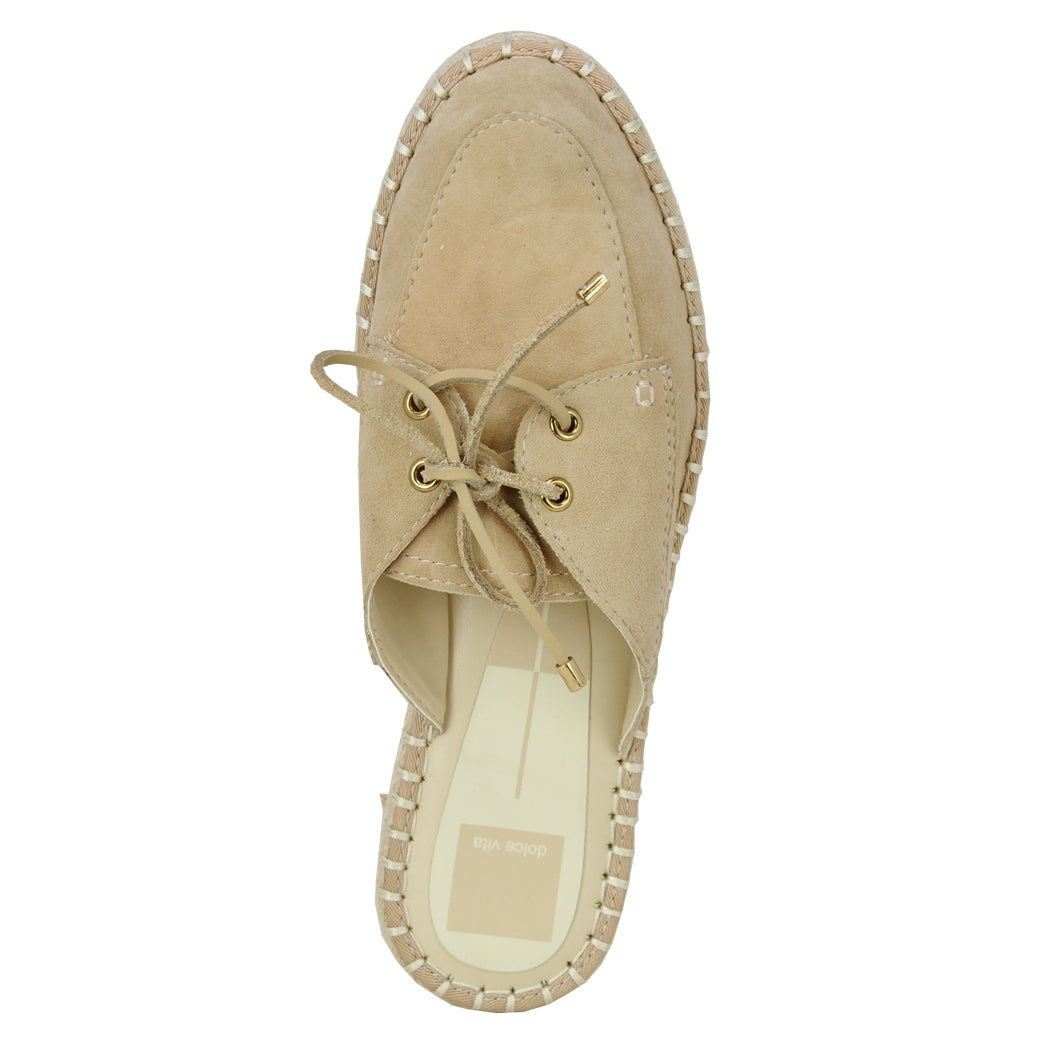 Hatie Suede Tie Espadrille Mule – Footnotes