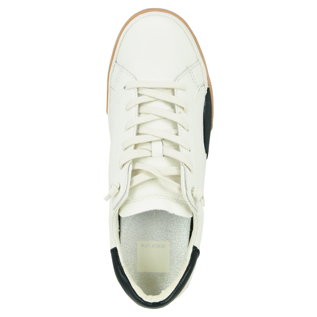 Zina Leather Tie Sneaker – Footnotes