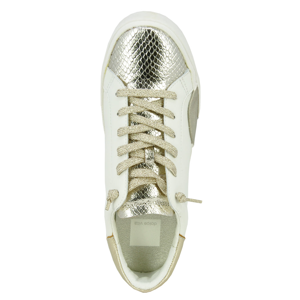 Zina Leather Tie Sneaker – Footnotes