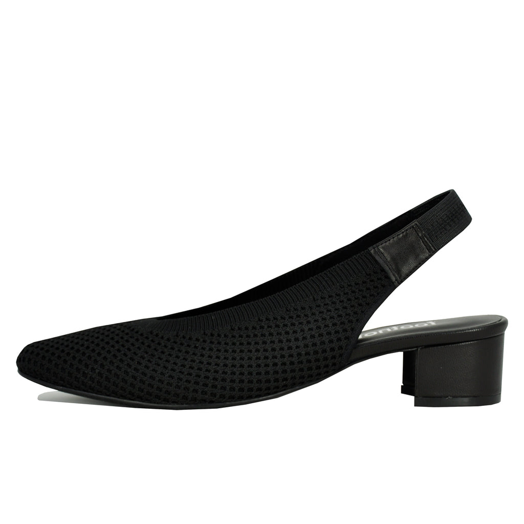 Abira Material Heel Slingback – Footnotes
