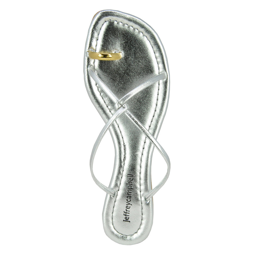 Pacifico Leather Toe Ring Flat Sandal – Footnotes