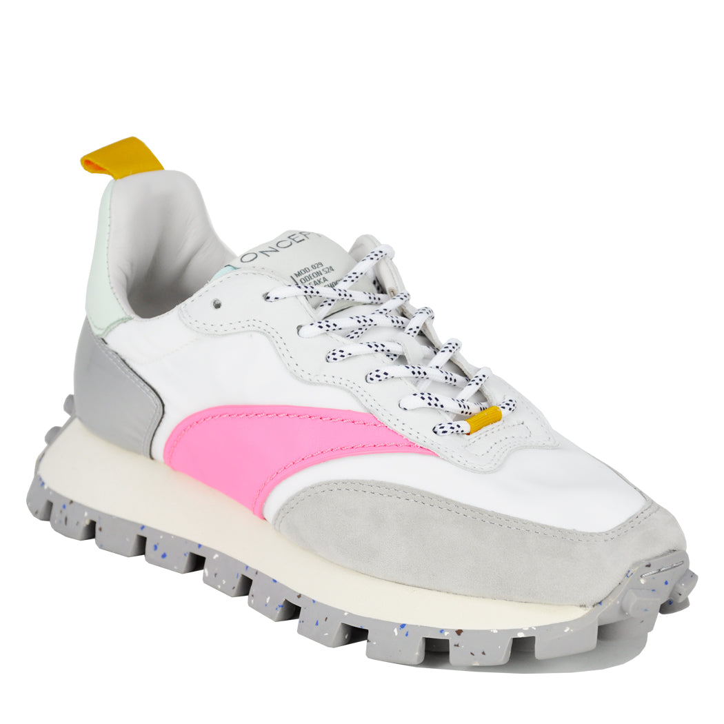Osaka Pink Lace Up Sneaker – Footnotes