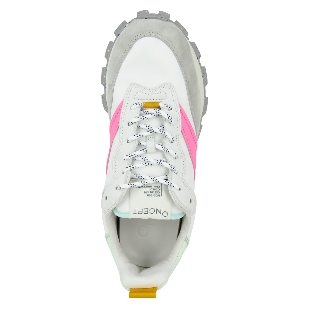 Osaka Pink Lace Up Sneaker – Footnotes