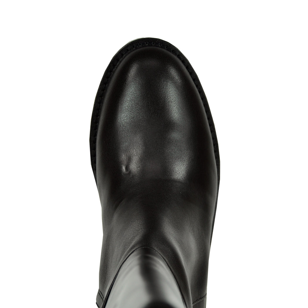 Milla Leather Flat Tall Boot – Footnotes