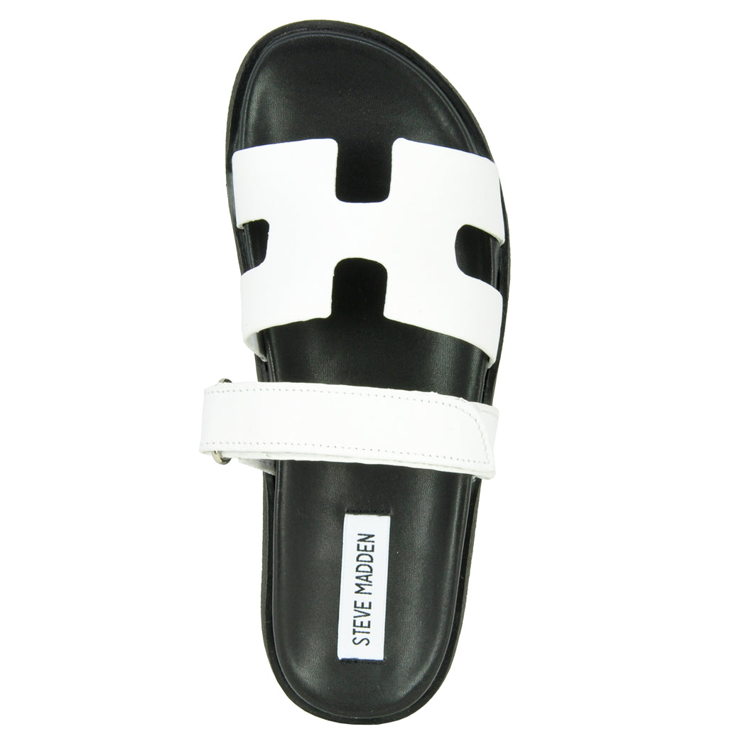 Mayven Leather Footbed Slide – Footnotes